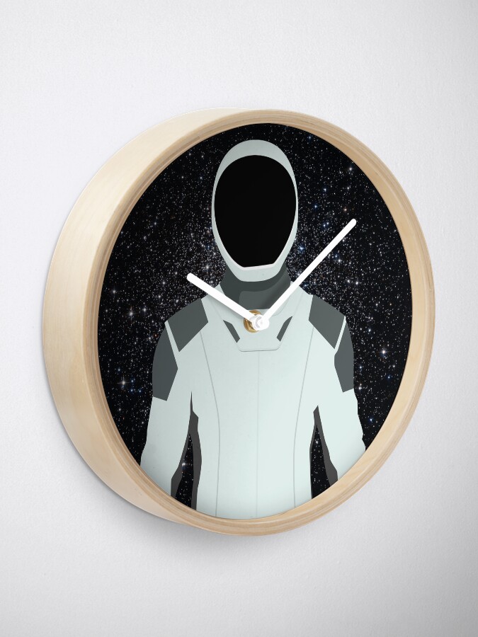 "Starman SpaceX Spacesuit Starry Space Background" Clock for Sale by ...