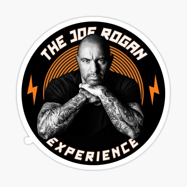 "JRE Joe Rogan" Sticker for Sale by abstractoworld | Redbubble