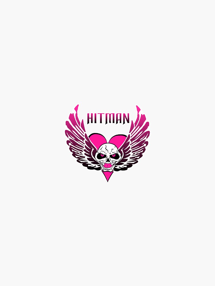 "Brt Hitman Hart logo" Sticker for Sale by lord-phantom | Redbubble