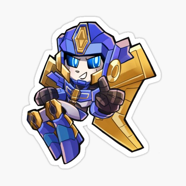 "Sentinel prime chibi" Sticker by ponyrlucy | Redbubble