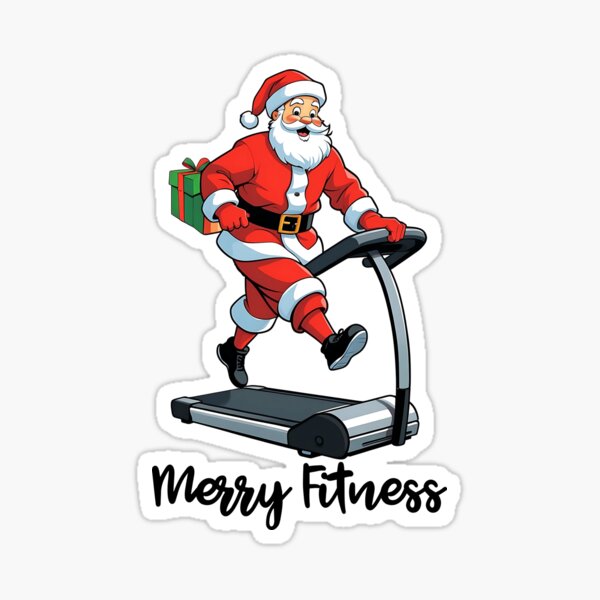 Santa Fitness Memes Christmas Workout Meme Merch & Gifts For Sale