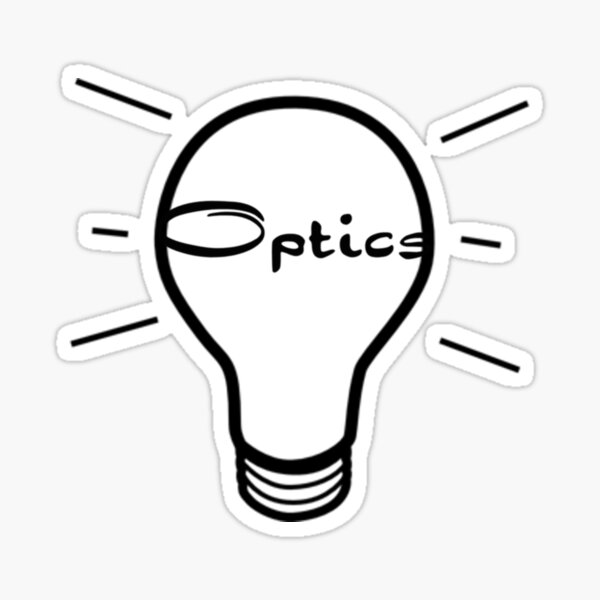 "Optics" Sticker by ElianaS | Redbubble