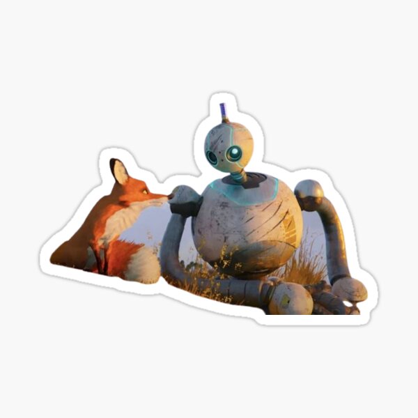 "Wild Robot" Sticker for Sale by LucioFarrell | Redbubble
