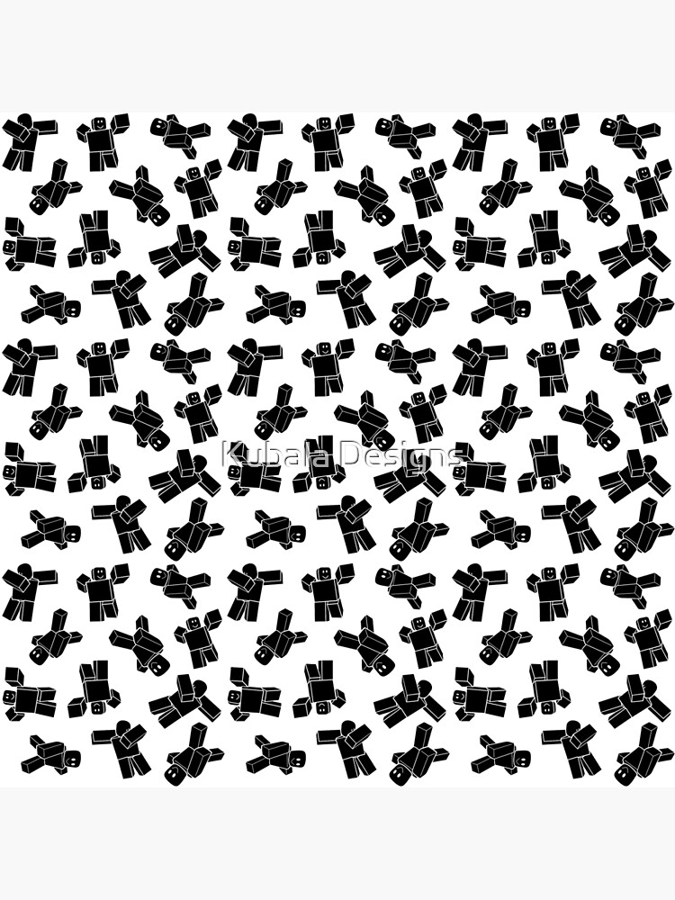"Roblox Character Seamless Pattern" Poster for Sale by Darcekar | Redbubble