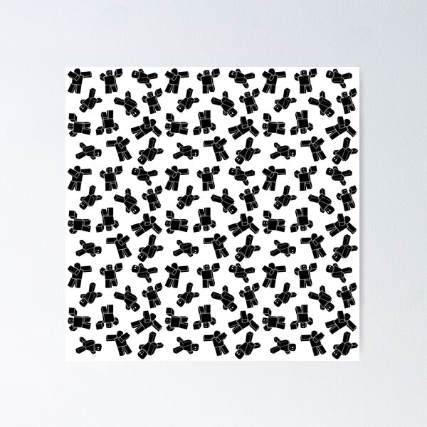 "Roblox Character Seamless Pattern" Poster for Sale by Darcekar | Redbubble