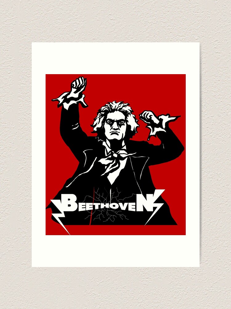 "Metal Beethoven II" Art Print for Sale by helenacooper | Redbubble