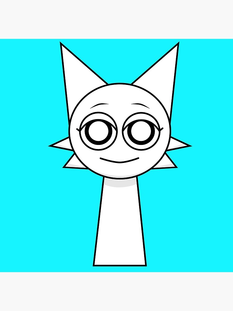 "Sprunki Happy Wenda (White)" Canvas Print for Sale by PaintedPixel ...