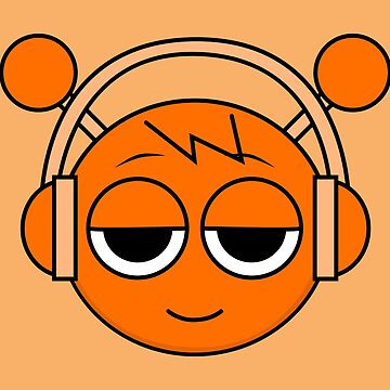 "Sprunki Happy Oren (Orange) Head" Bucket Hat for Sale by PaintedPixel ...