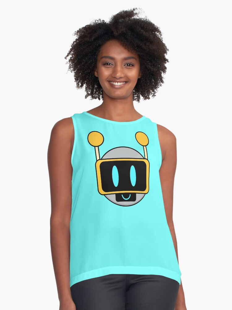 "Sprunki Happy Mr Fun Bot (Robot) Head" Sticker for Sale by ...