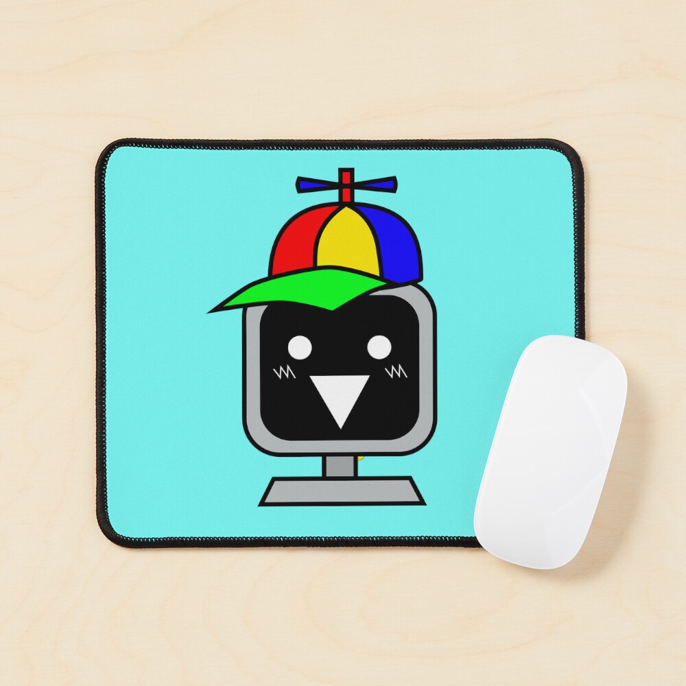 "Sprunki Happy Mr Fun Computer Head" Sticker for Sale by PaintedPixel ...