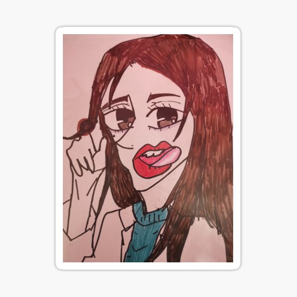 "Shoko beautiful sorcerer JJK " Sticker for Sale by Weeblingart | Redbubble