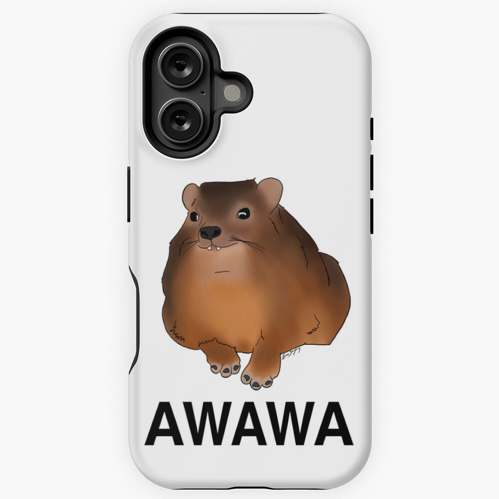 "Hyrax - AWAWA" Sticker for Sale by ErinLaura | Redbubble