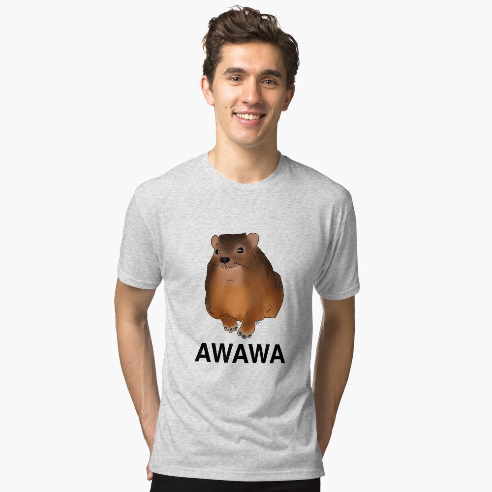 "Hyrax - AWAWA" Sticker for Sale by ErinLaura | Redbubble