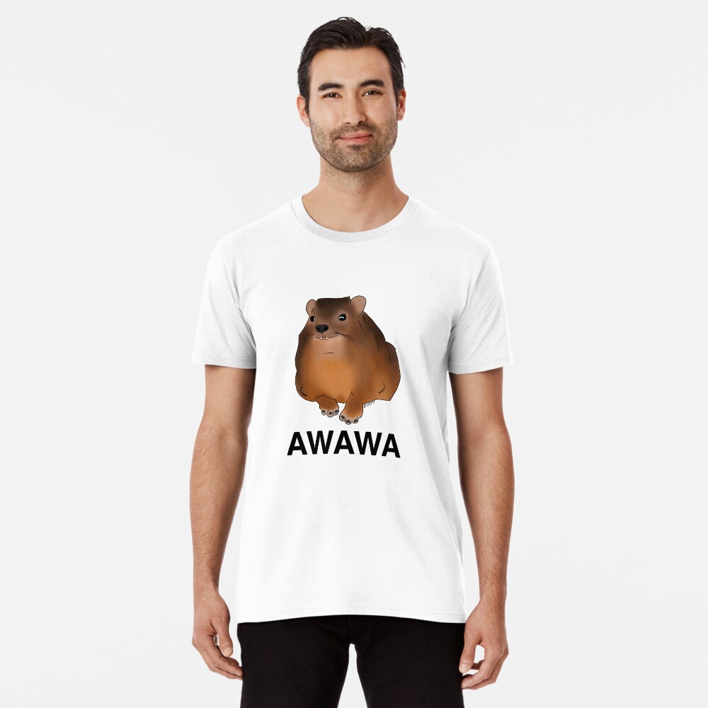 "Hyrax - AWAWA" Sticker for Sale by ErinLaura | Redbubble