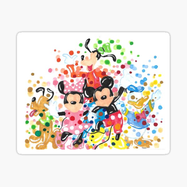 "Fab 5" Sticker for Sale by HollyFlora | Redbubble