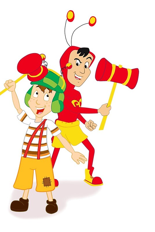 «El Chavo y Chapulin Colorado» de Hollanddoll | Redbubble