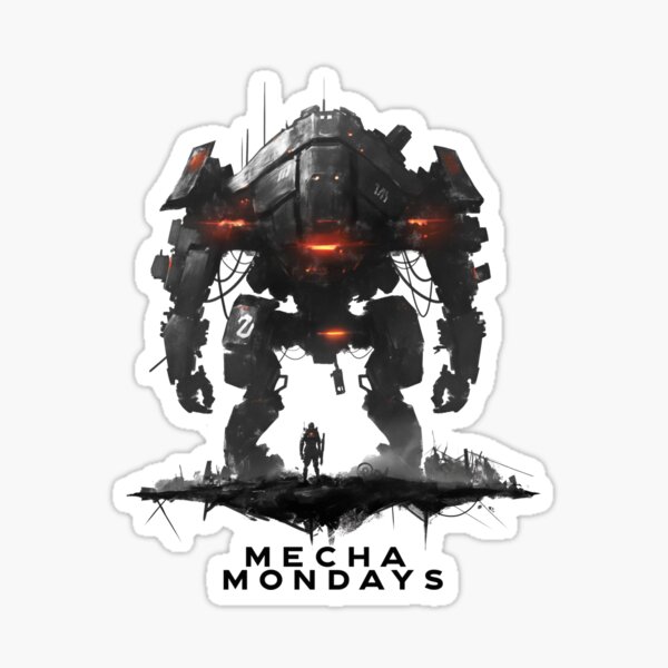 "Official Mecha Mondays Graphic" Sticker for Sale by PrimeGens | Redbubble