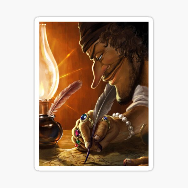 "Black Beard Writing Meme | " Sticker for Sale by Artlix Shop | Redbubble