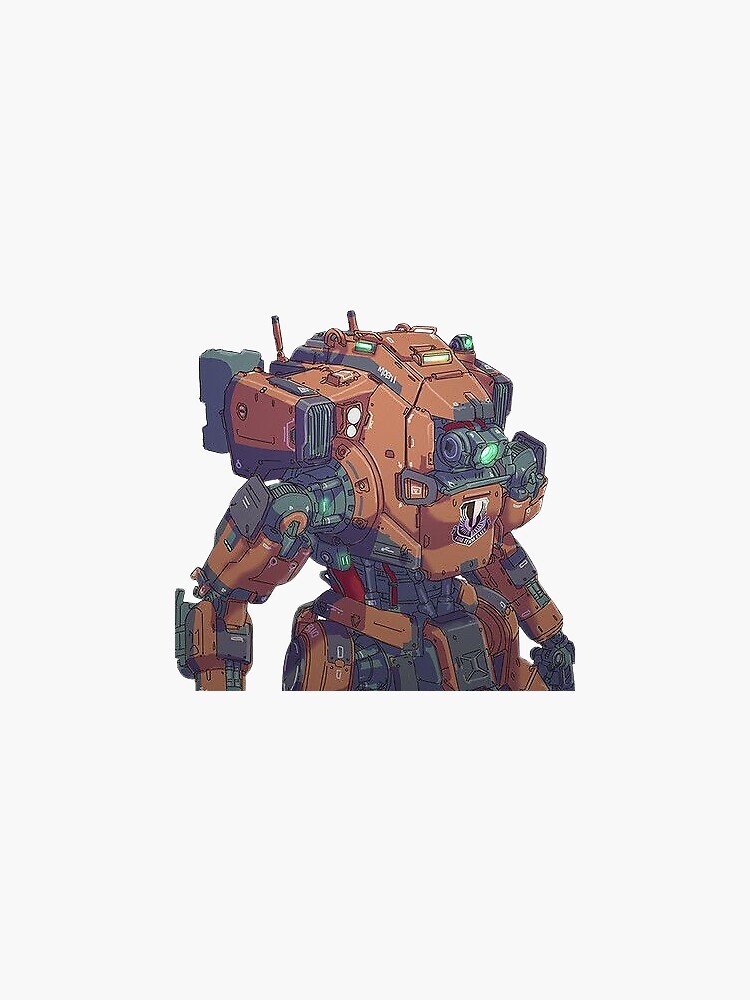 "titanfall 2 art" Sticker for Sale by LucioFarrell | Redbubble