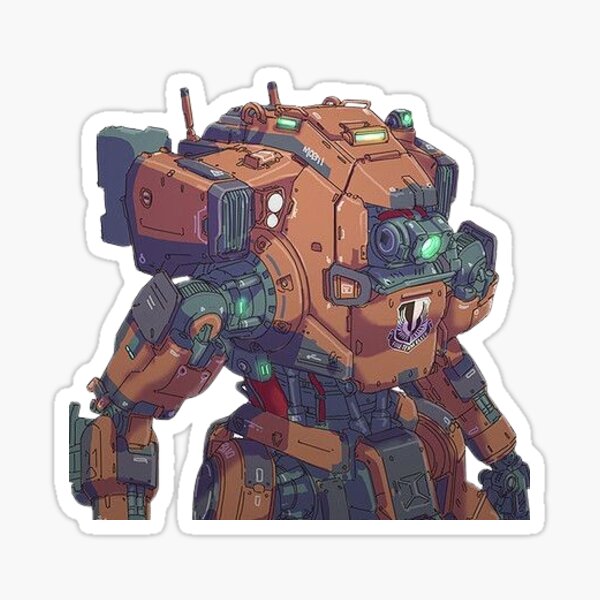 "titanfall 2 art" Sticker for Sale by LucioFarrell | Redbubble