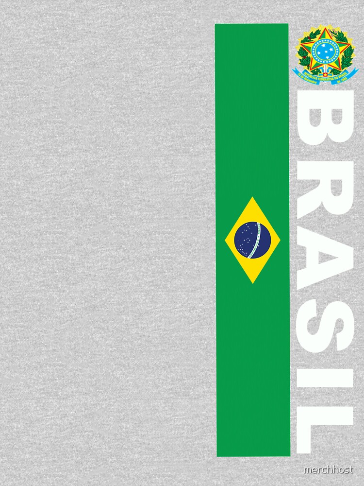 "Brasil Soccer Jersey Portuguese Brazilian Design" T-shirt for Sale by ...