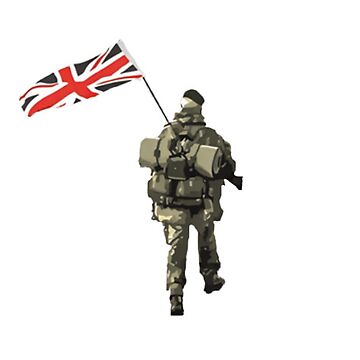 "Royal Marines Commando Falklands Yomp" Sticker for Sale by Furmoj ...