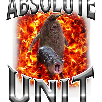 "Absolute Unit Funny Moo Deng Hippo And Pesto Pengui Meme For Fan, Gift ...