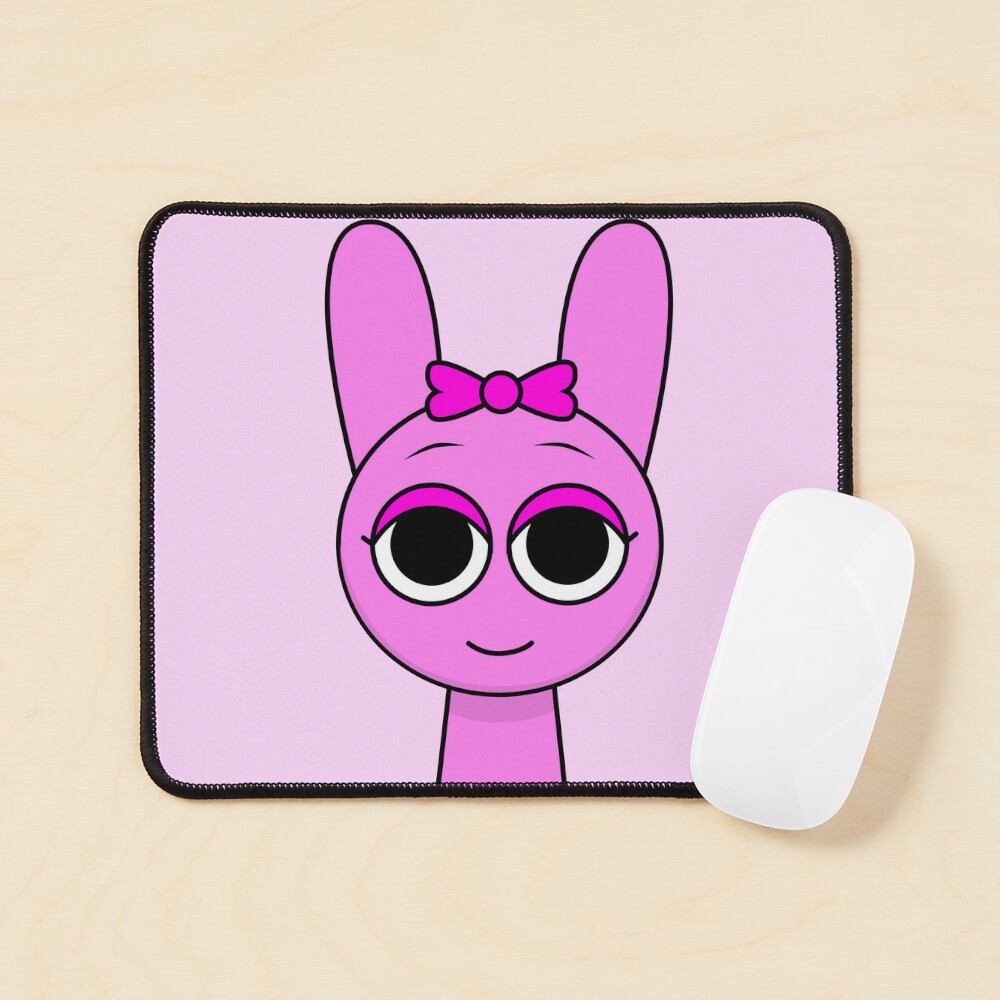 "Sprunki Pinki (Pink Bunny)" Journal for Sale by PaintedPixel | Redbubble