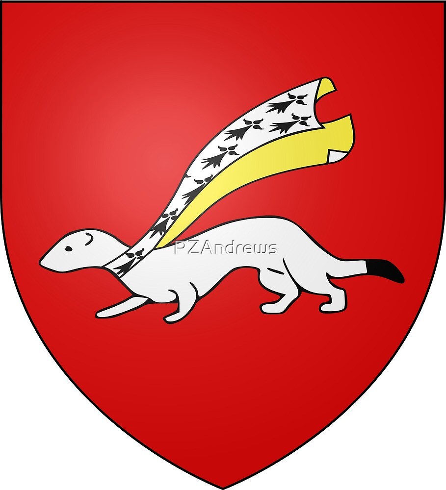 "Coat of Arms of Vannes, France" by PZAndrews | Redbubble