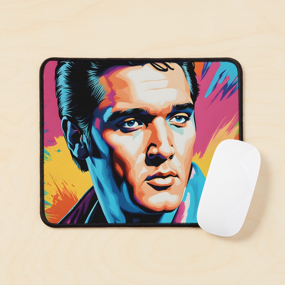"Pop Art Elvis Presley - Bold and Vibrant Portrait" Poster for Sale by ...