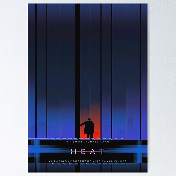 "Heat Movie Poster" Poster for Sale by itiptoe | Redbubble