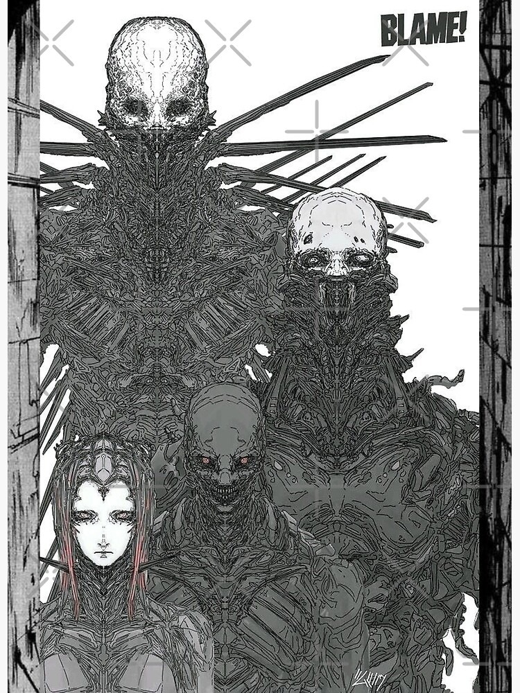 "Silicon Life - BLAME!" Poster for Sale by doobymcdoobert | Redbubble