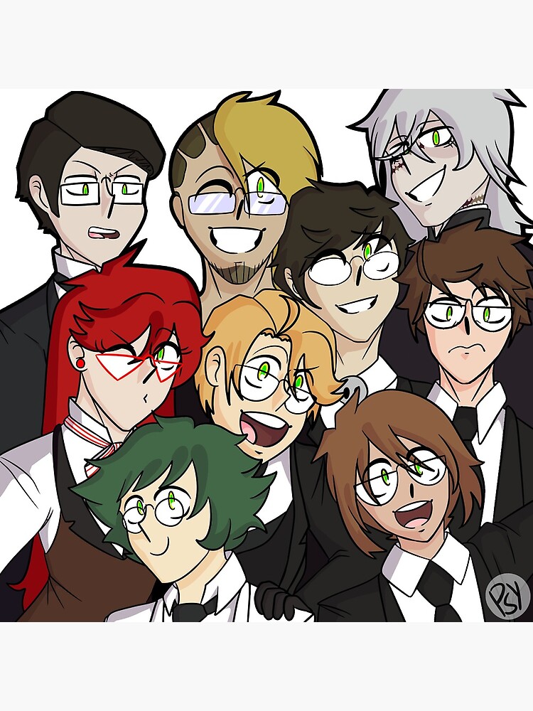 "Grim Reaper Gang *Redraw*" Art Print by Psycakes | Redbubble