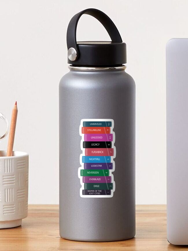 "KOTLC Book Stack" Sticker for Sale by pixldust | Redbubble