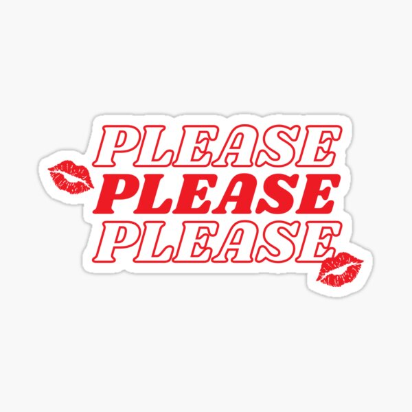 "Sabrina Carpenter - Please, Please, Please" Sticker for Sale by ...