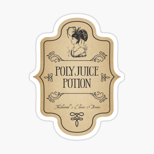 "Polyjuice Potion stickers" Sticker by MarieBlly | Redbubble