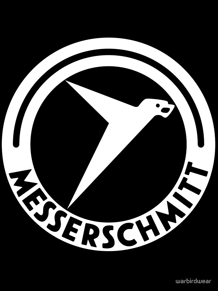 "Messerschmitt Aircraft Logo -White- (No Label)" Art Print by ...