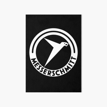 Impression rigide « Messerschmitt Aircraft Logo -White- (Pas d ...