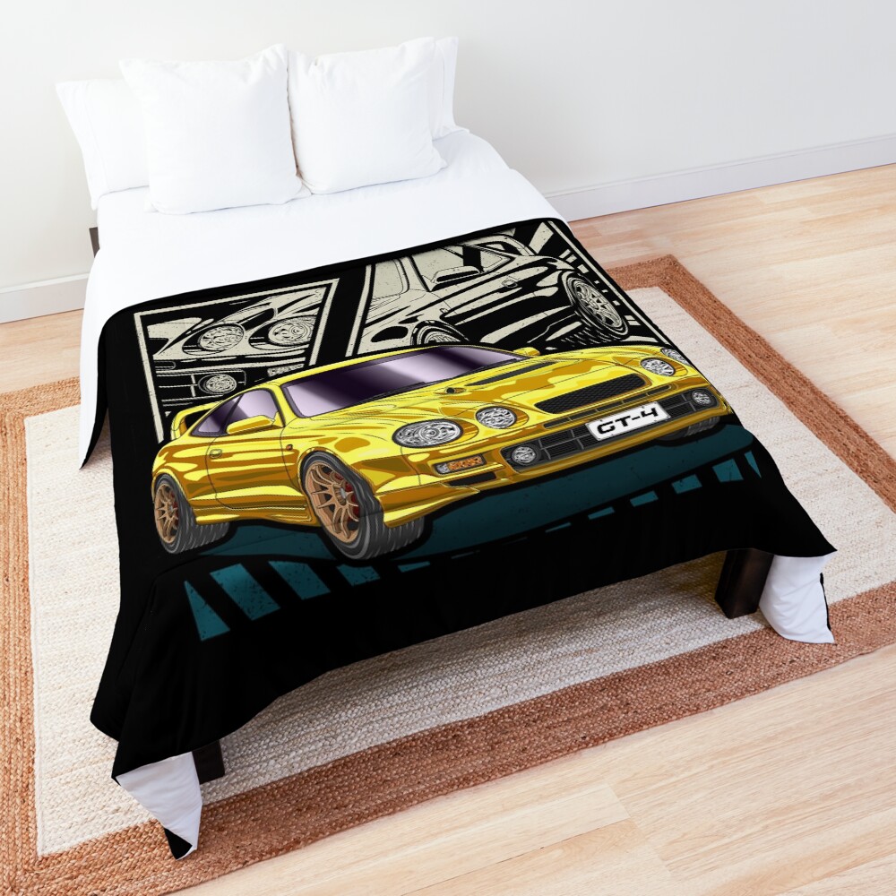 "Yellow Celica GT-4 ST205 Comic Style" Poster for Sale by Joshirosung ...
