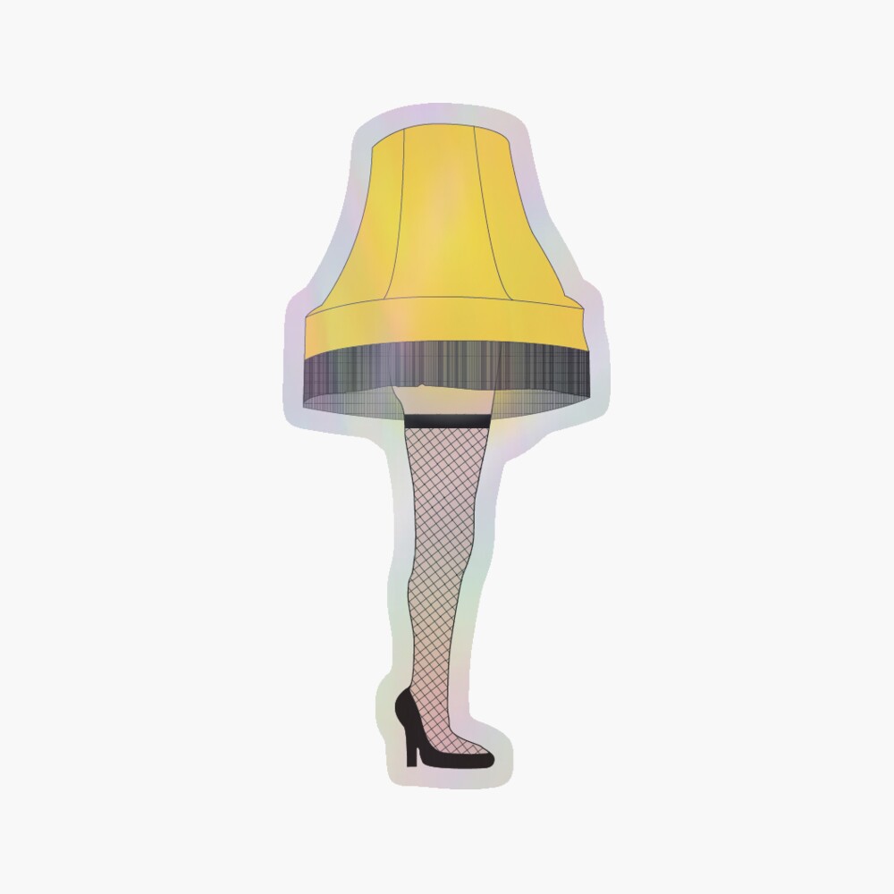 A Christmas Story Leg Lamp Clip Art