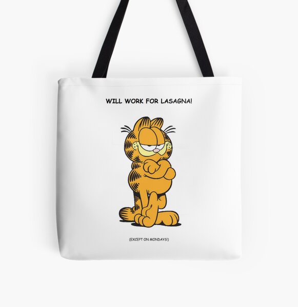 Garfield Tote Bags | Redbubble