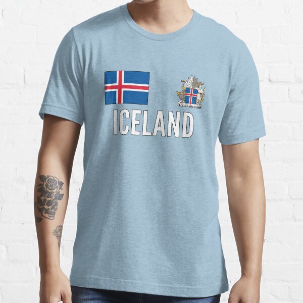 "Iceland World Football Soccer Jersey 2018 Island" T-shirt for Sale by ...