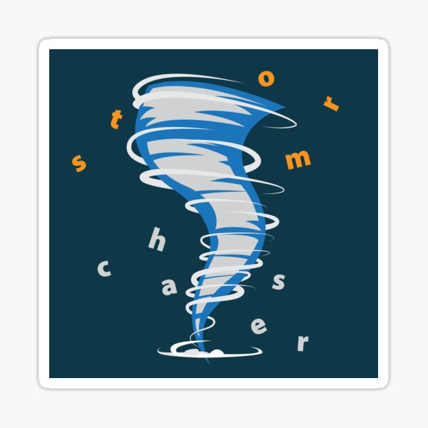 "Storm Chaser" Sticker by froxoo | Redbubble