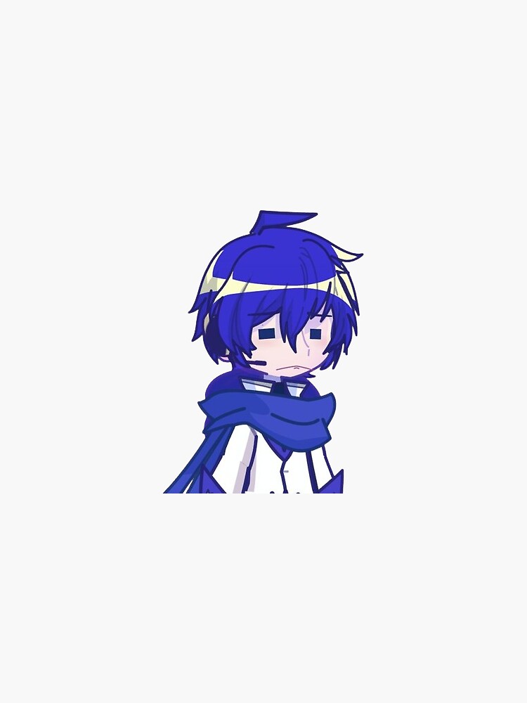 "tired kaito" Sticker for Sale by LucioFarrell | Redbubble