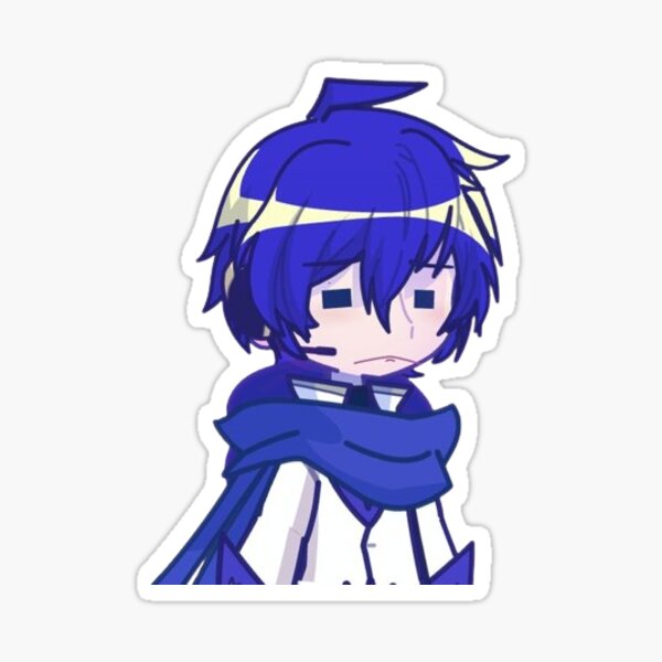 "tired kaito" Sticker for Sale by LucioFarrell | Redbubble