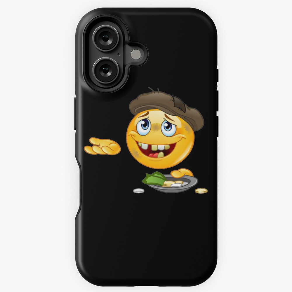 "Homeless Beggar Emoji" Sticker for Sale by Dlorelegend27 | Redbubble