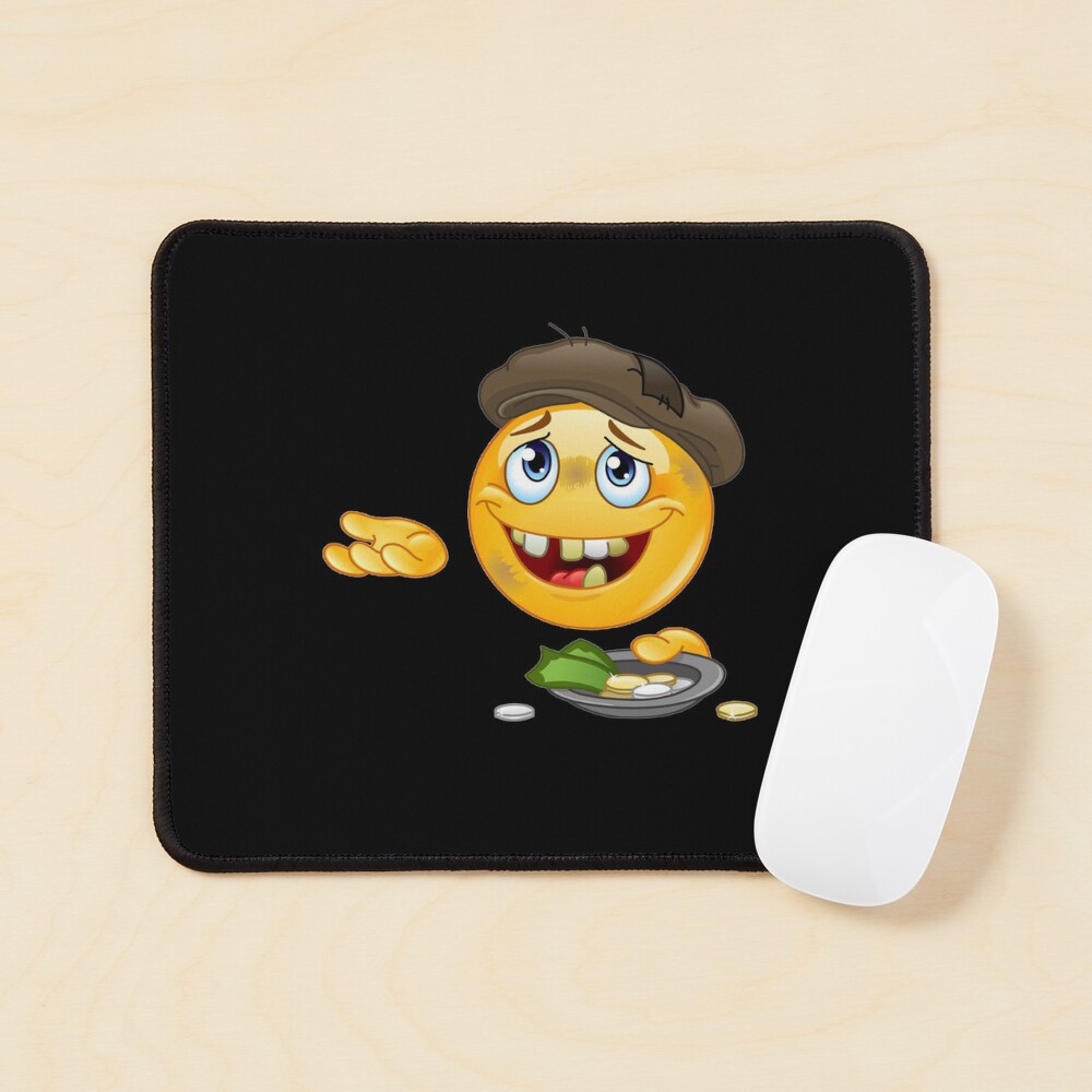 "Homeless Beggar Emoji" Sticker for Sale by Dlorelegend27 | Redbubble