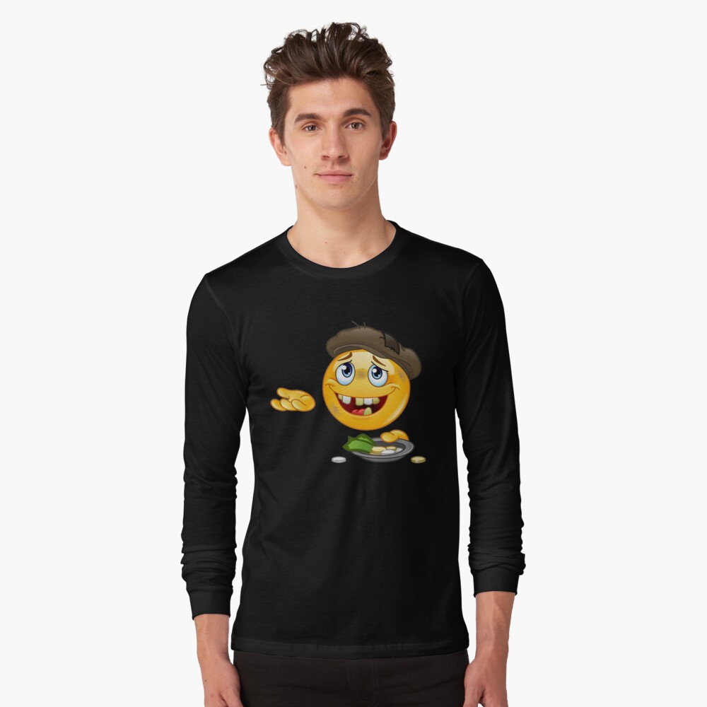 "Homeless Beggar Emoji" Sticker for Sale by Dlorelegend27 | Redbubble