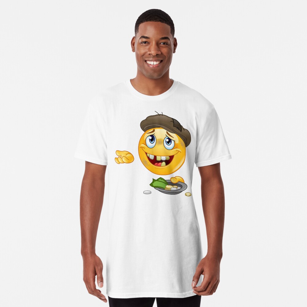 "Homeless Beggar Emoji" Sticker for Sale by Dlorelegend27 | Redbubble