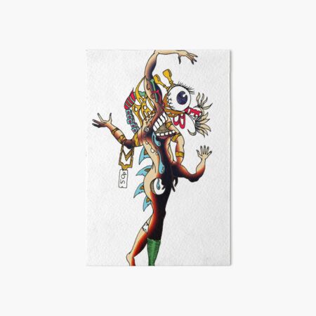 "Distorted Creature Cartoon" Art Board Print for Sale by grantwilson ...